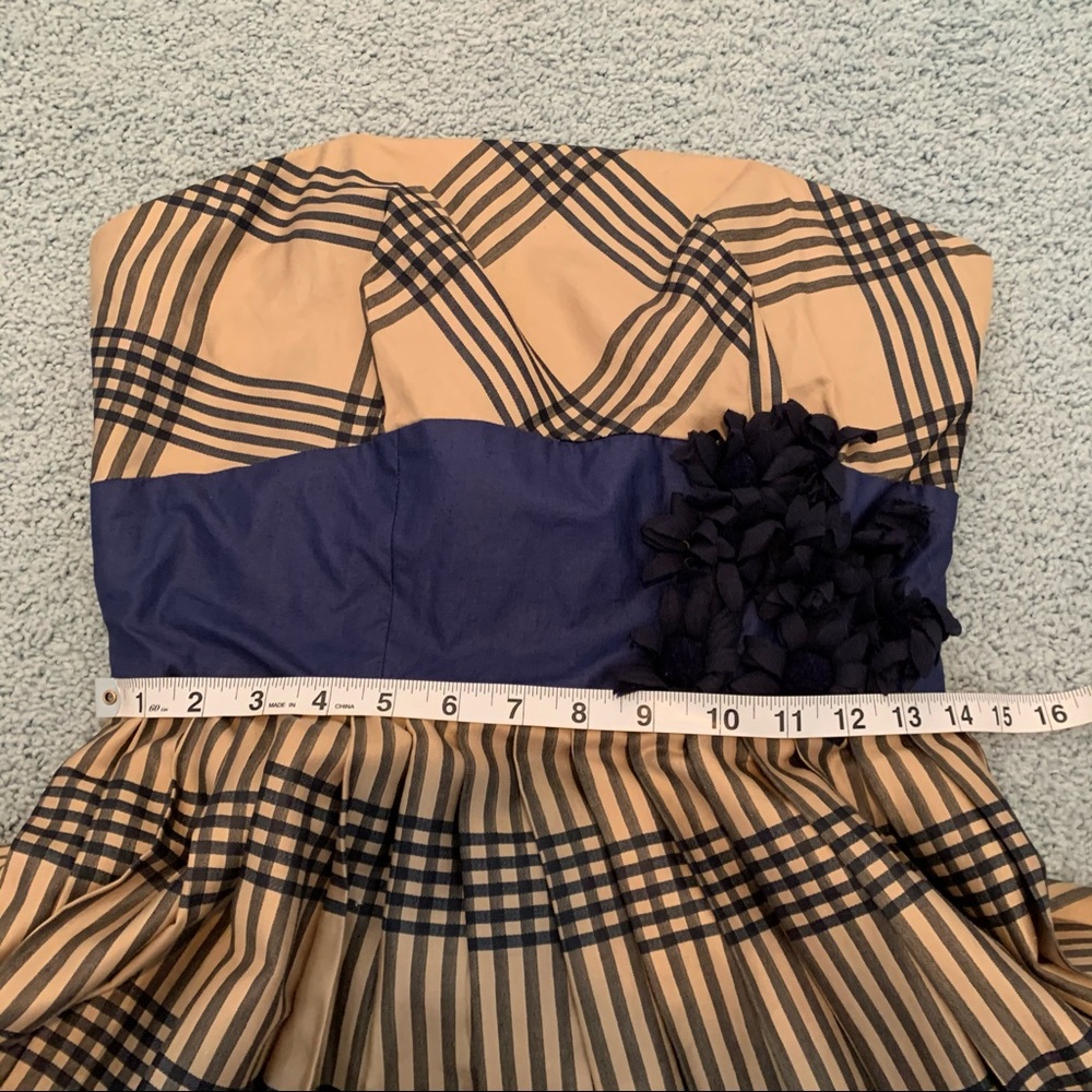 Rare Emma Domb 50s Plaid Prom Dress - Gem